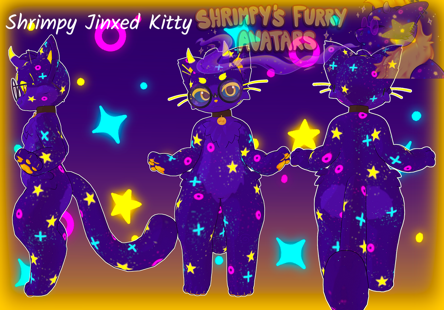 Jinxed Kitty — Shrimpy's Furry Avatars