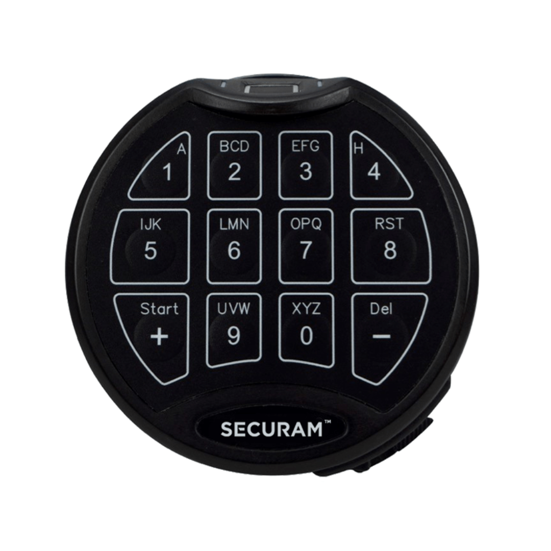 Securam Fingerprint Safe Lock — GK SAFES — Chubbsafes Singapore