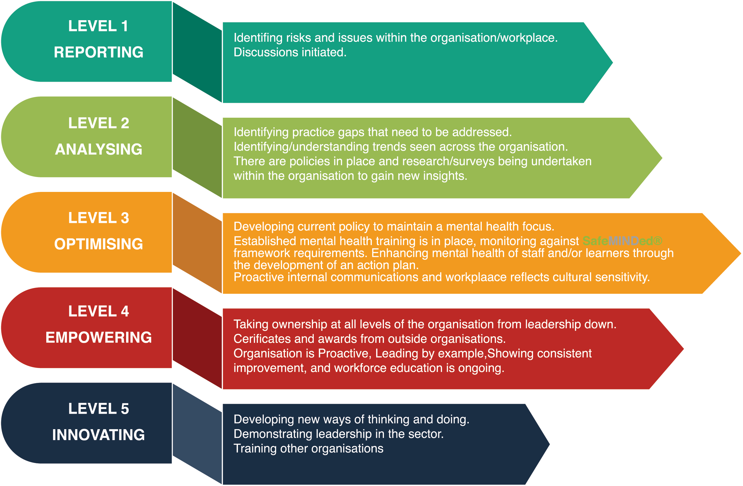 Maturity Model — SafeMINDed