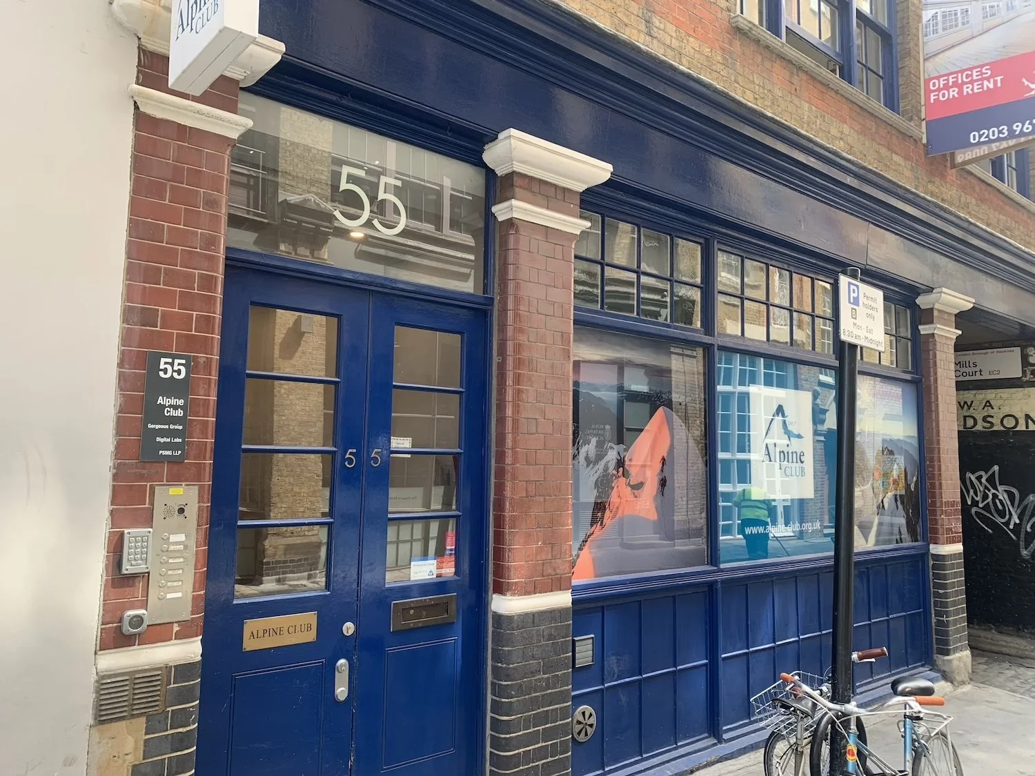 The Alpine club, Shoreditch, London — Tales of Adventure - by Hiatus.Design