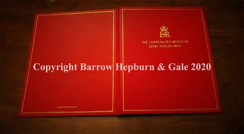 Kevin Whelan - The Chancellors Messenger — Barrow, Hepburn & Gale