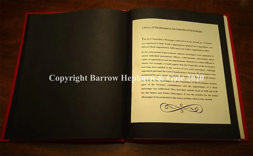 Kevin Whelan - The Chancellors Messenger — Barrow, Hepburn & Gale