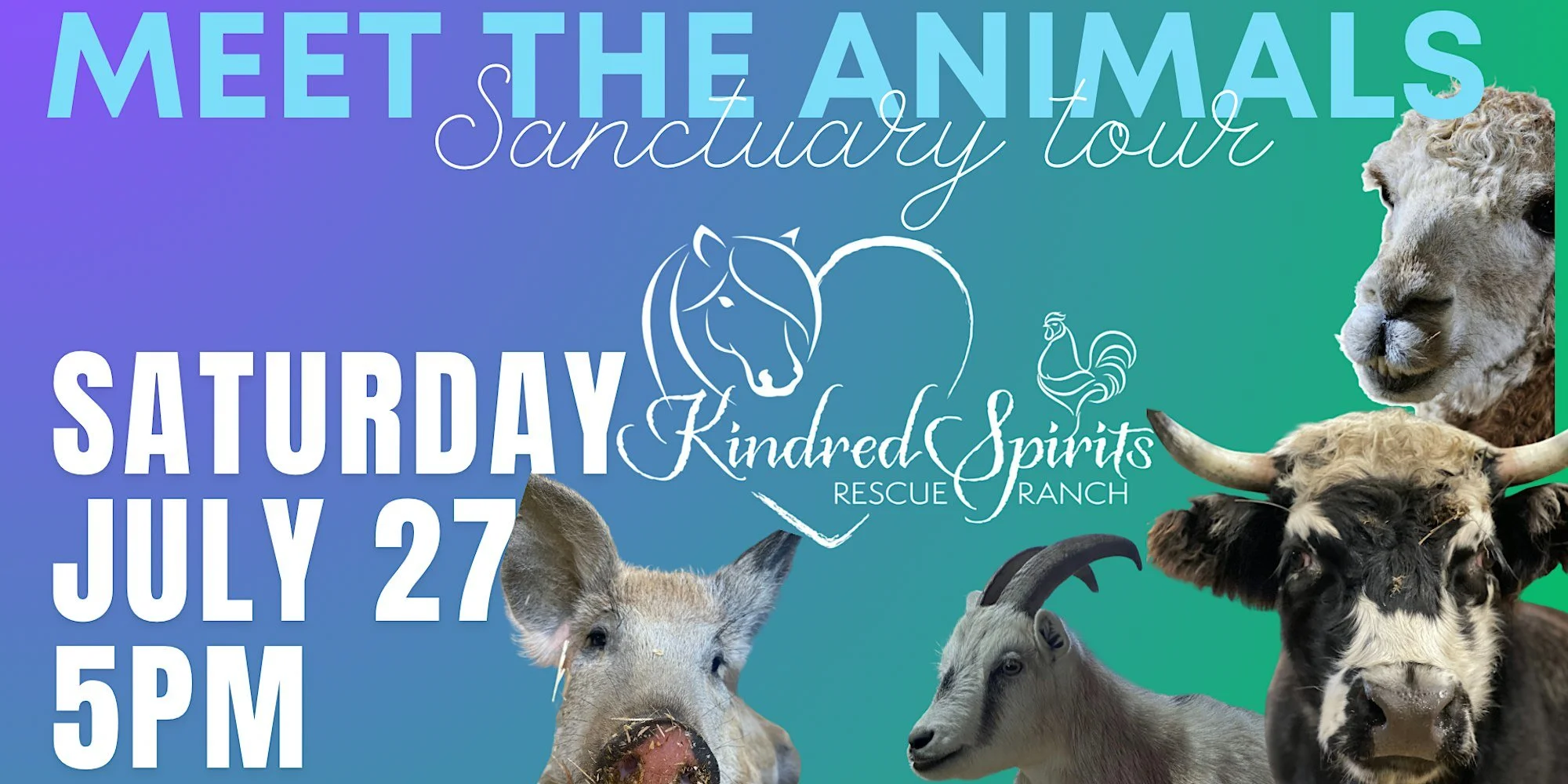 See Upcoming Events at Kindred Spirits Rescue Ranch and Other Locations ...
