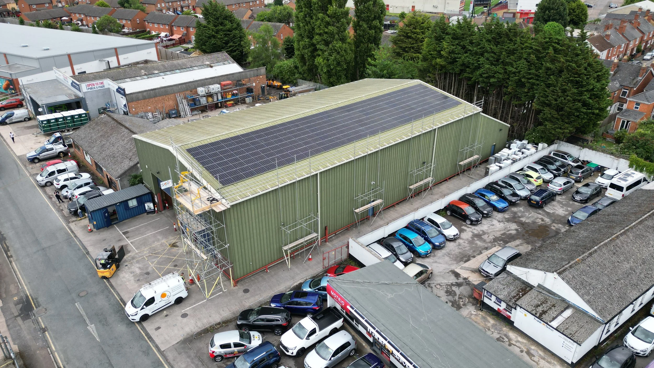 50kW Commercial Solar PV Installation Gloucester — Solr