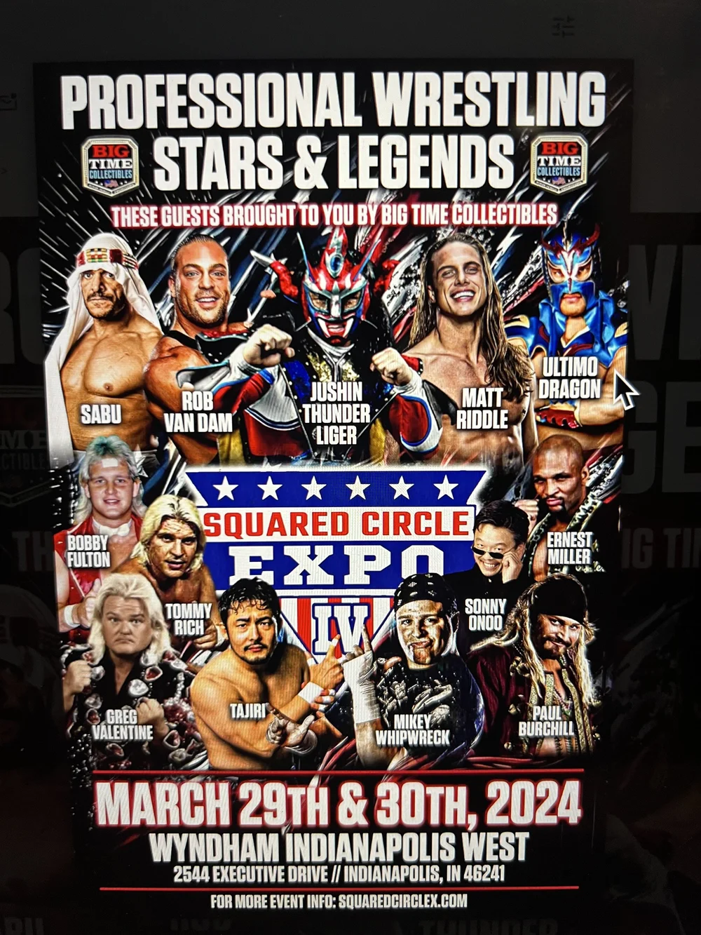 Appearances — RobVanDam.com