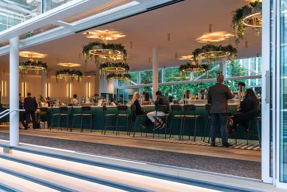 Rooftop Bar in Canary Wharf | London — OASIS BAR & TERRACE