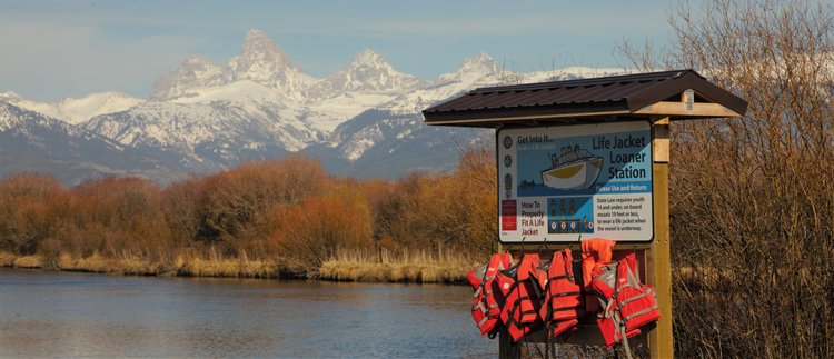 Life Jacket Loaner Stations — Teton Valley Aquatics