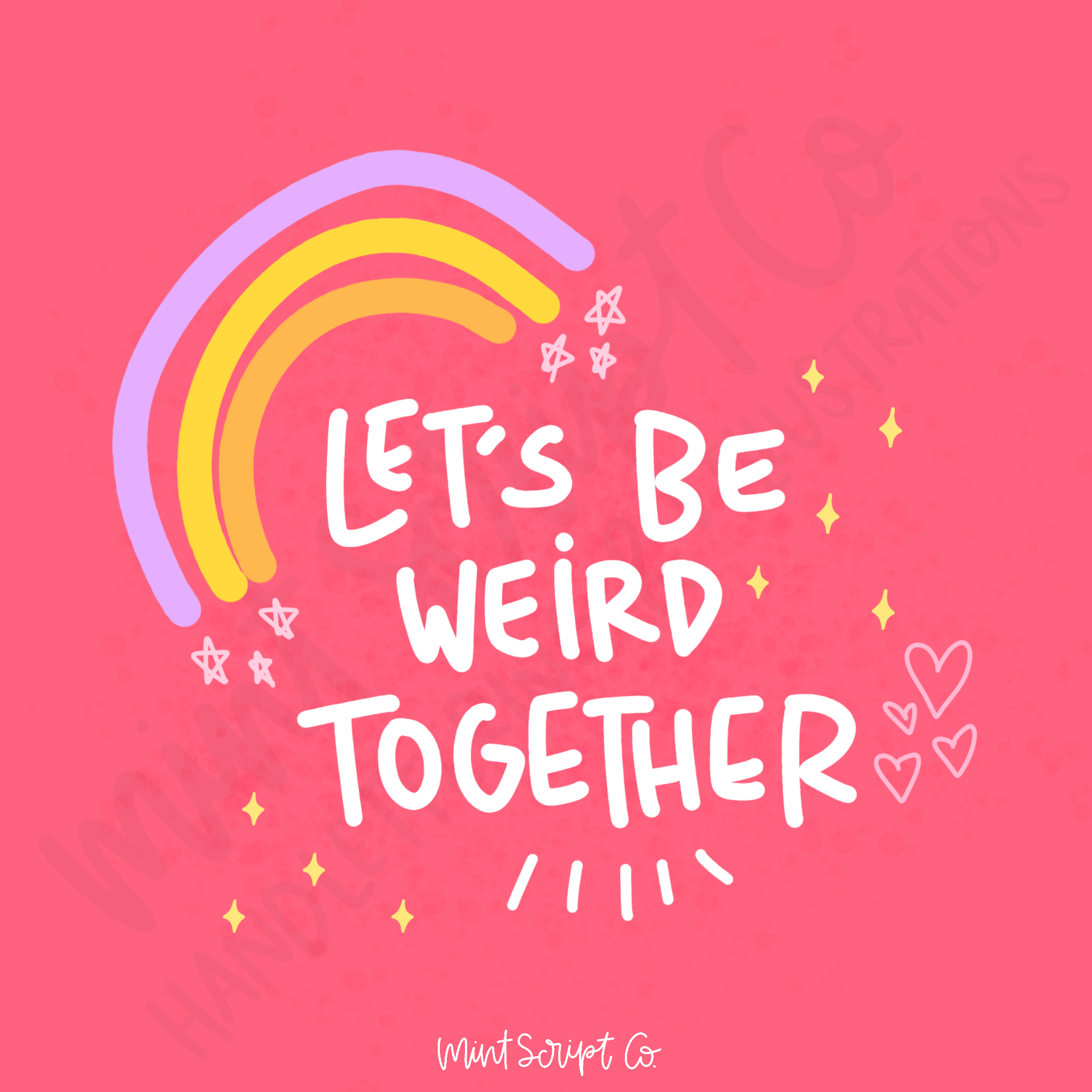 Mint Script Co.- Latina Hand Lettering Artist and Illustrator