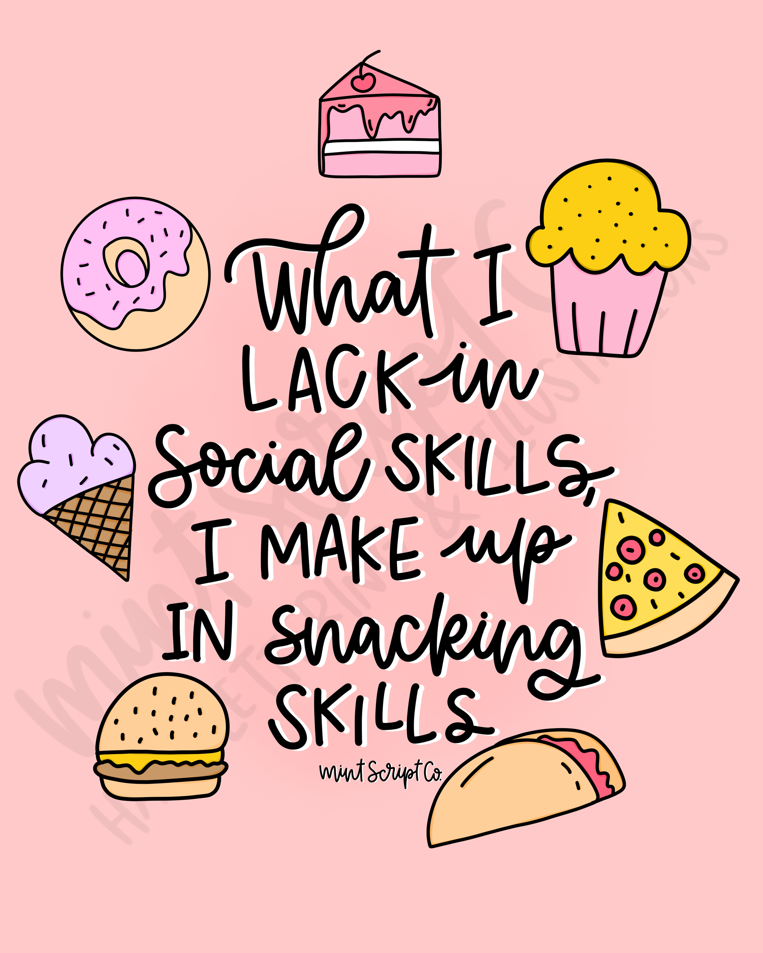 Mint Script Co.- Latina Hand Lettering Artist and Illustrator