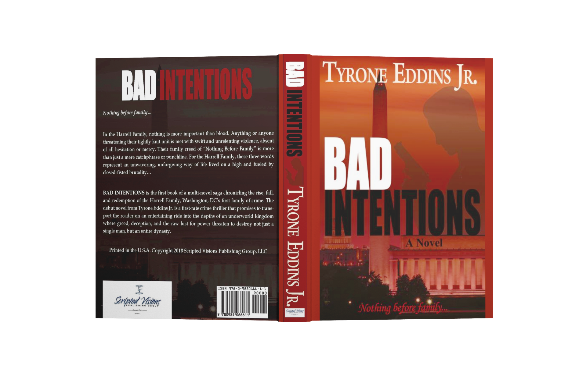 Tyrone Eddins Jr. — Scripted Visions Publishing Group