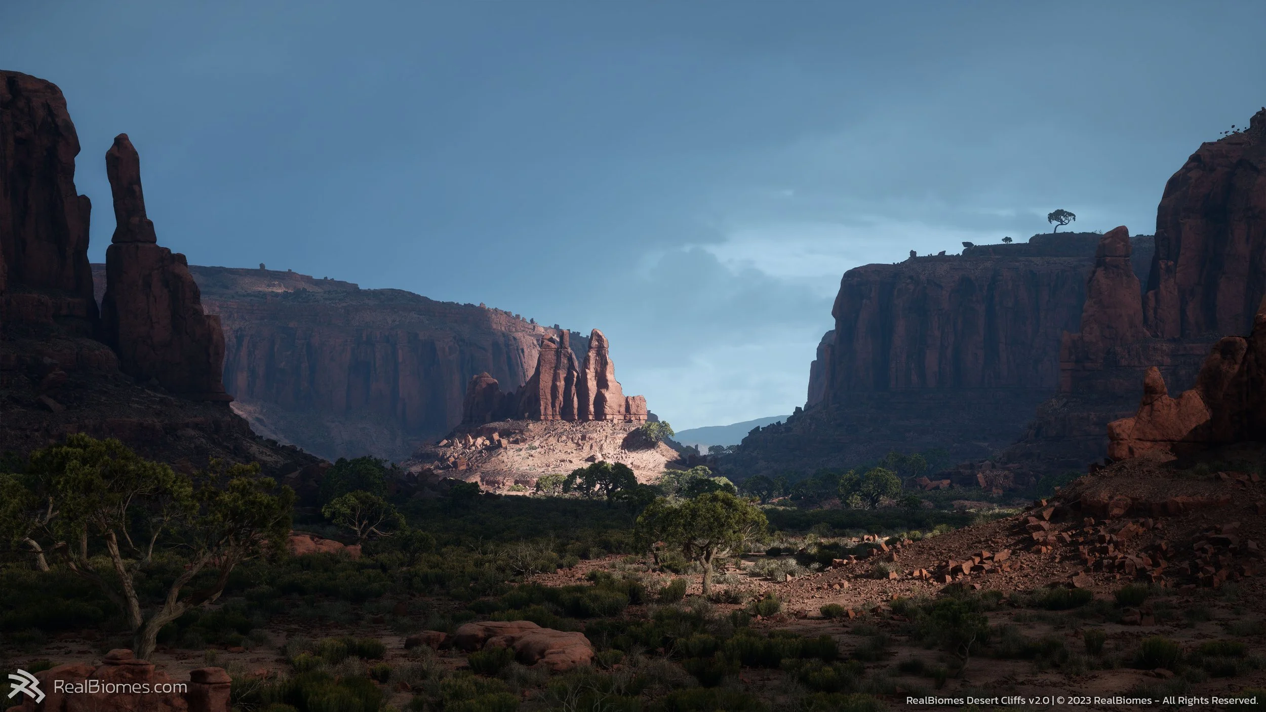 Access the Highest Quality Forest & Desert biomes available!