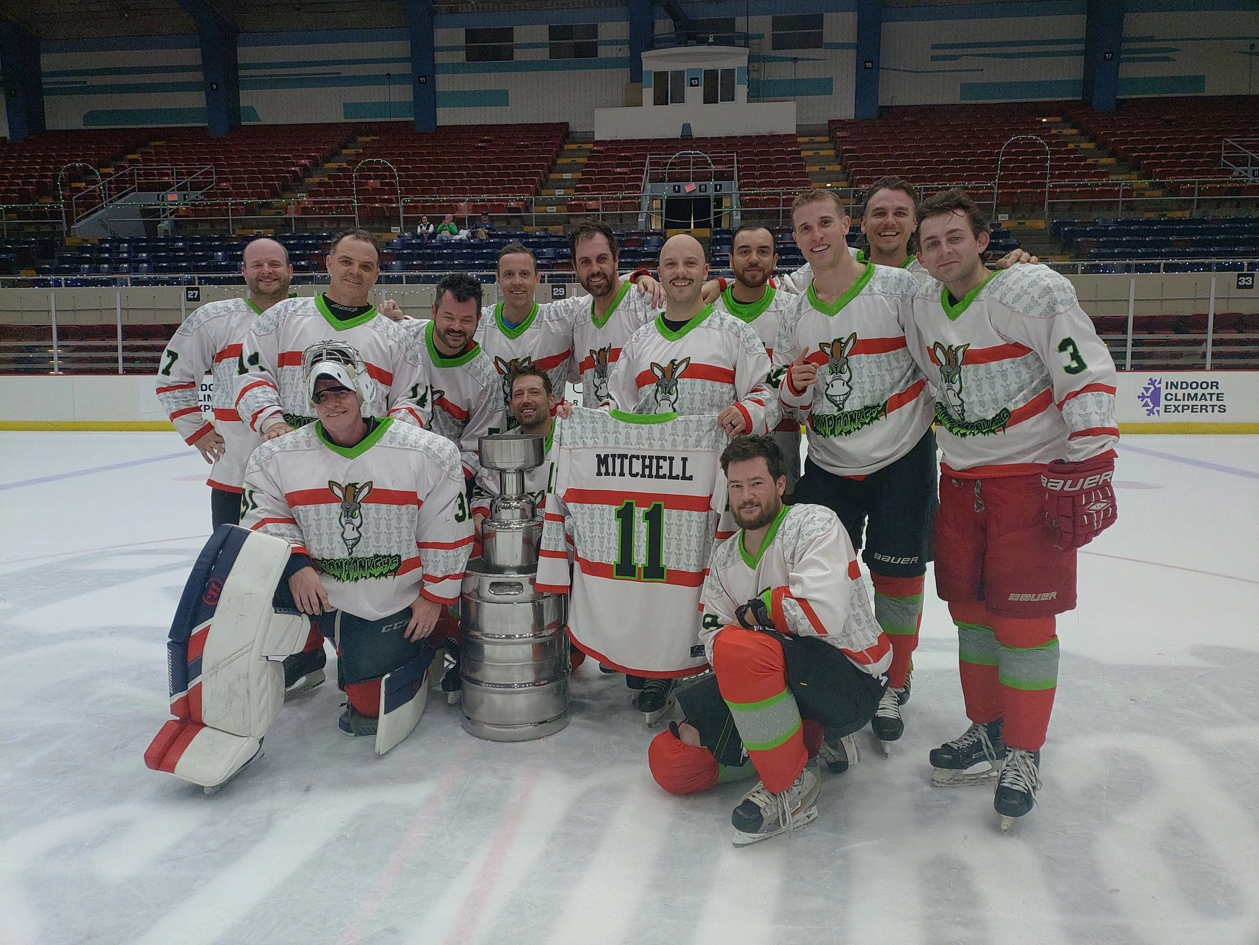 Adult Hockey League — Ghost Pirates Ice