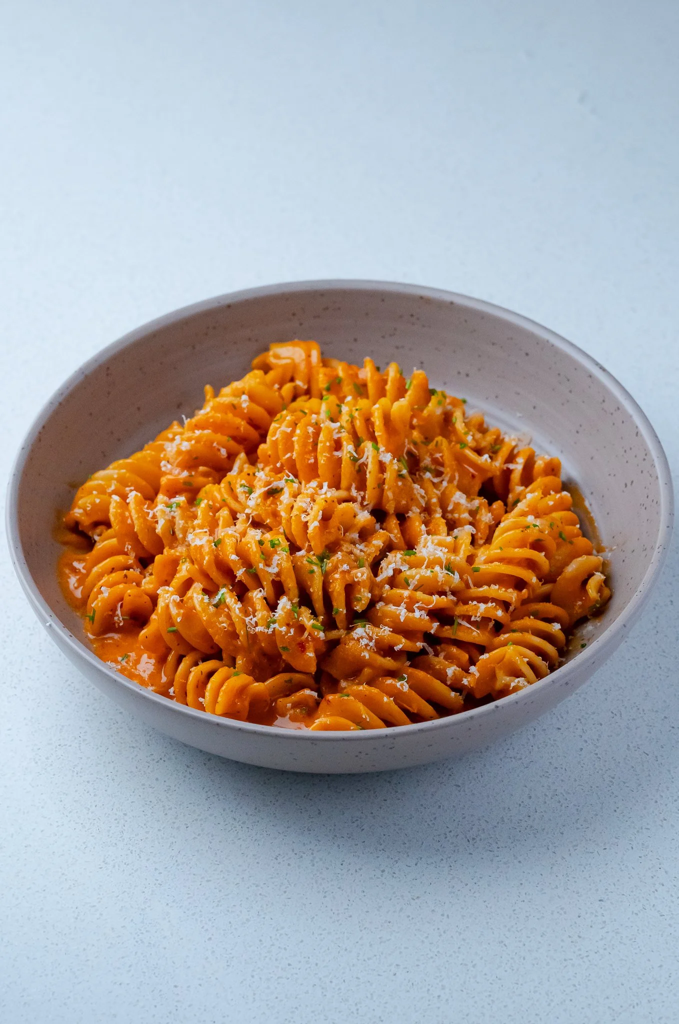 Creamy Garlic Confit Fusilli — Bread Bake Beyond