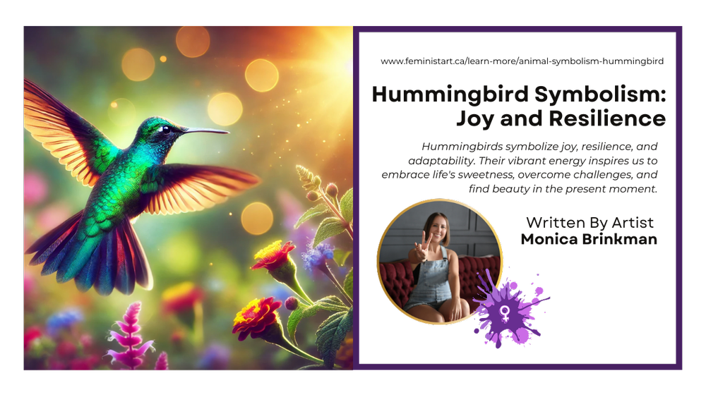 Hummingbird Symbolism In Feminist Art: Joy & Resilience