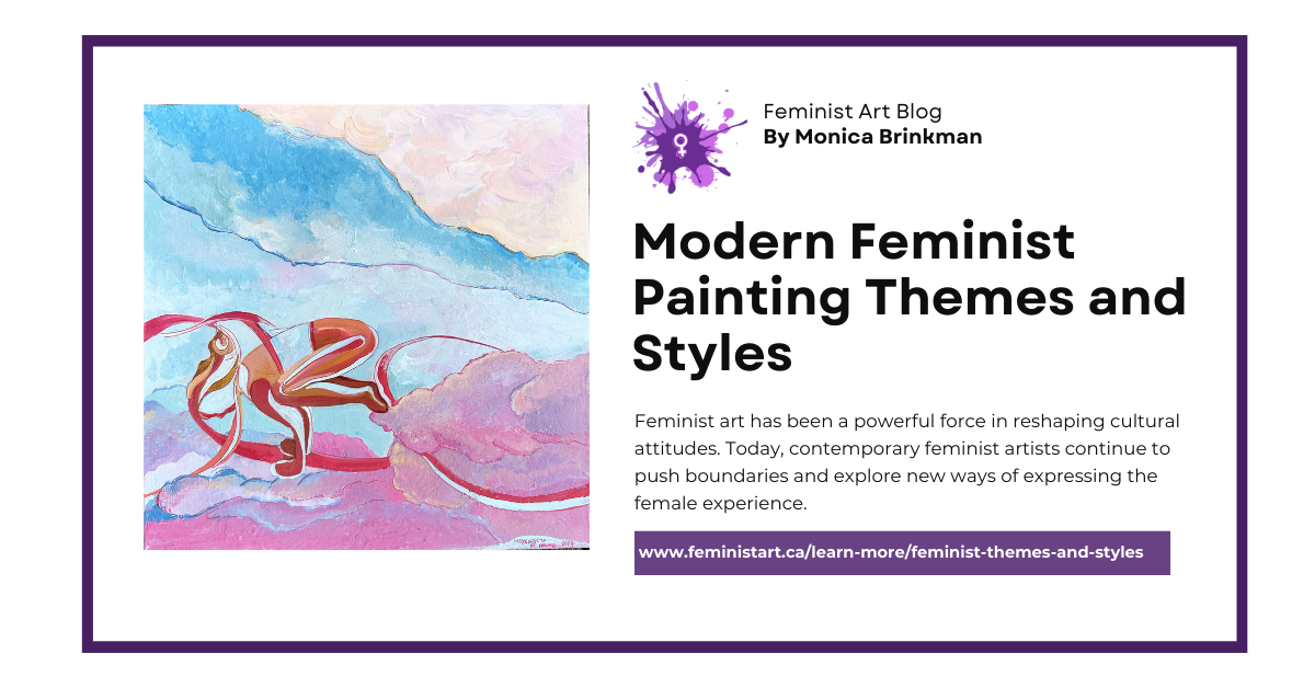 Modern Feminist Painting Themes and Styles