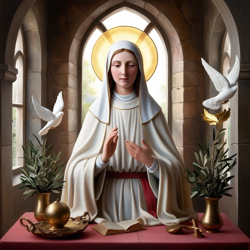 Religious Paintings of Women: Symbolism & Historical Insights