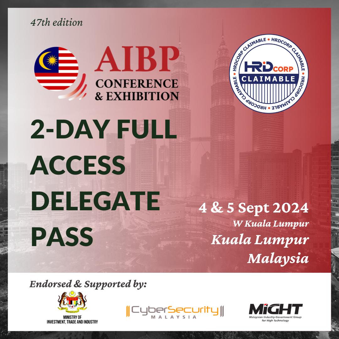 AIBP Conference & Exhibition Malaysia 2024, Delegate Pass — ASEAN Innovation Business Platform ...