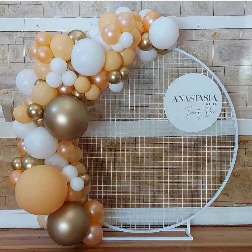 3D 'Ava' Square Backdrop — Luxe Events