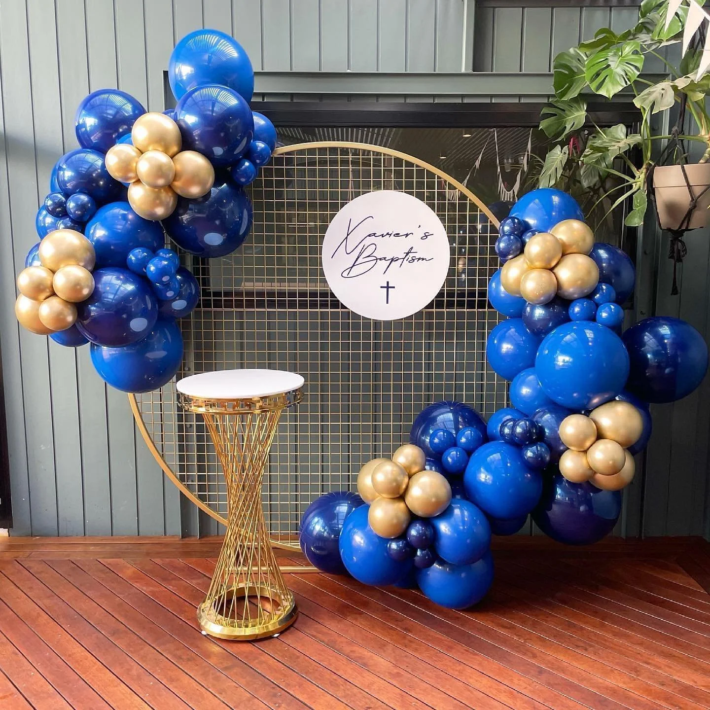 3D 'Ava' Square Backdrop — Luxe Events