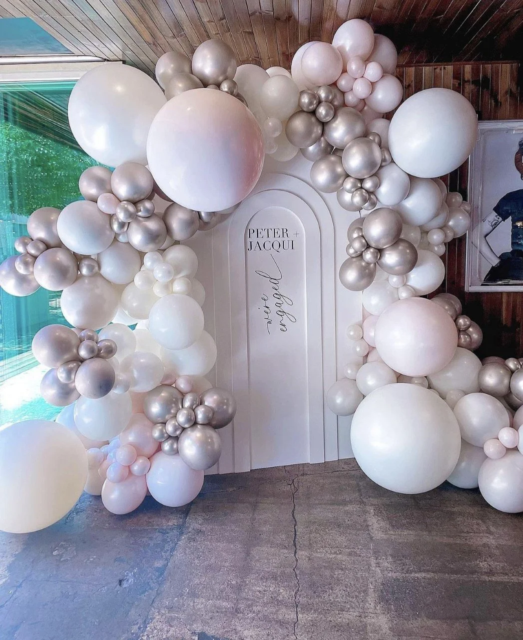 Half Arch Backdrop — Luxe Events