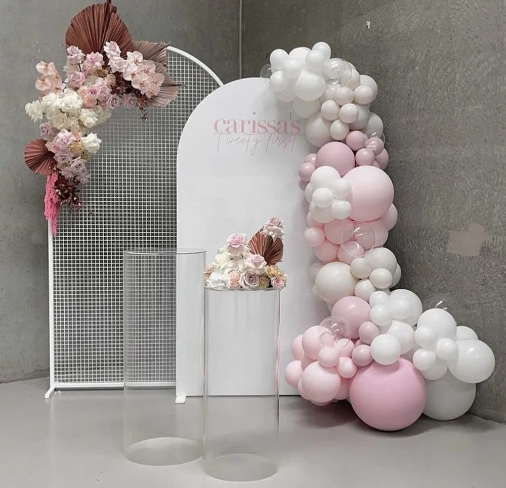 Square Ripple Backdrop + Arch Set — Luxe Events