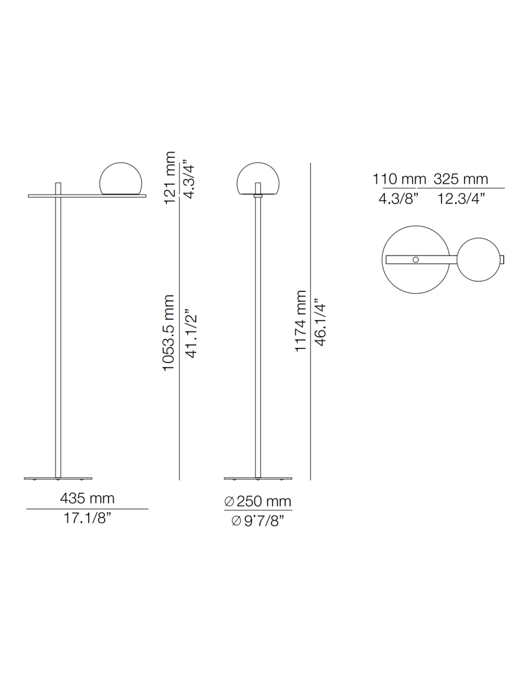 Outdoor Wall Sconce Black CIRC A-3720X by Estiluz — estiluz