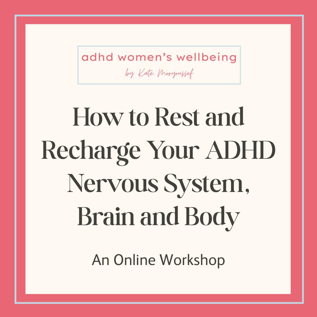 ADHD Workshops for Women | Expert Guidance, Tools & Support by Kate ...