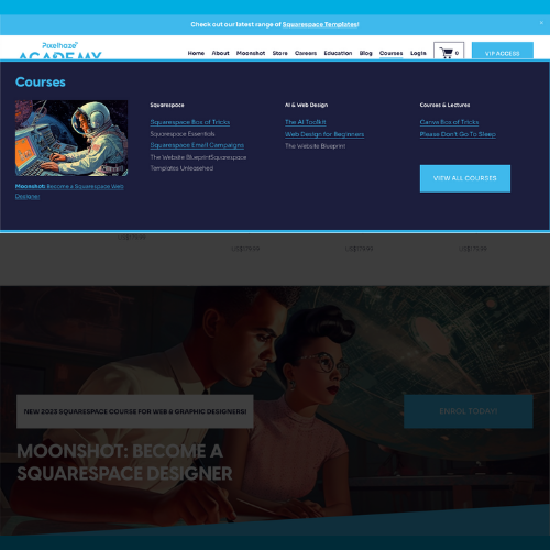 Squarespace Menu Plugins — PixelHaze Academy