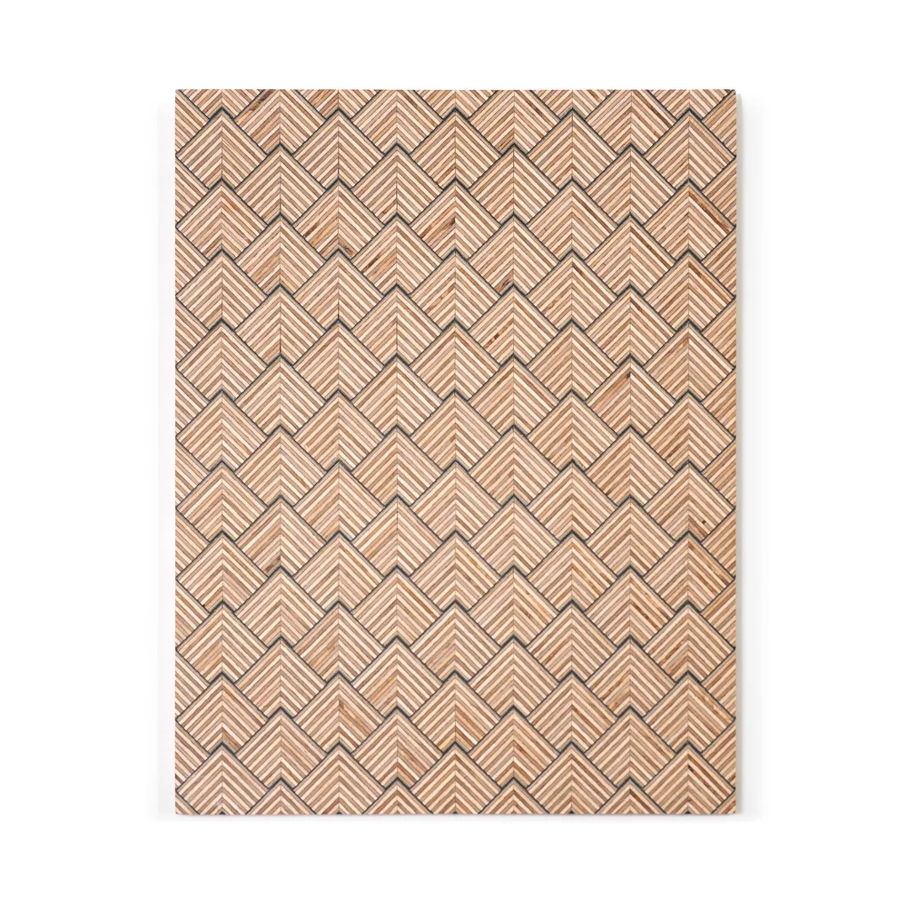 Alpine Patterned Plywood Serving Board — AlmFab