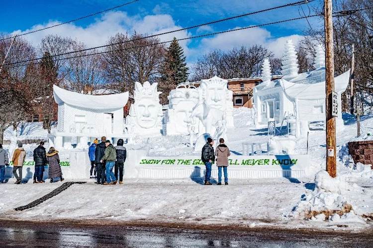 MTU Winter Carnival: 101 years of snow statues, broomball and good ...