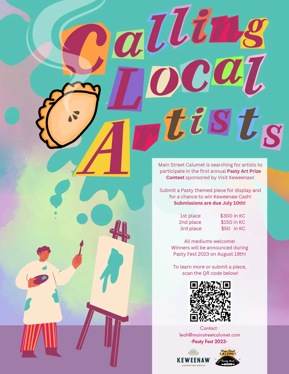 Main Street Calumet announces world’s first Pasty Art Prize Competition ...
