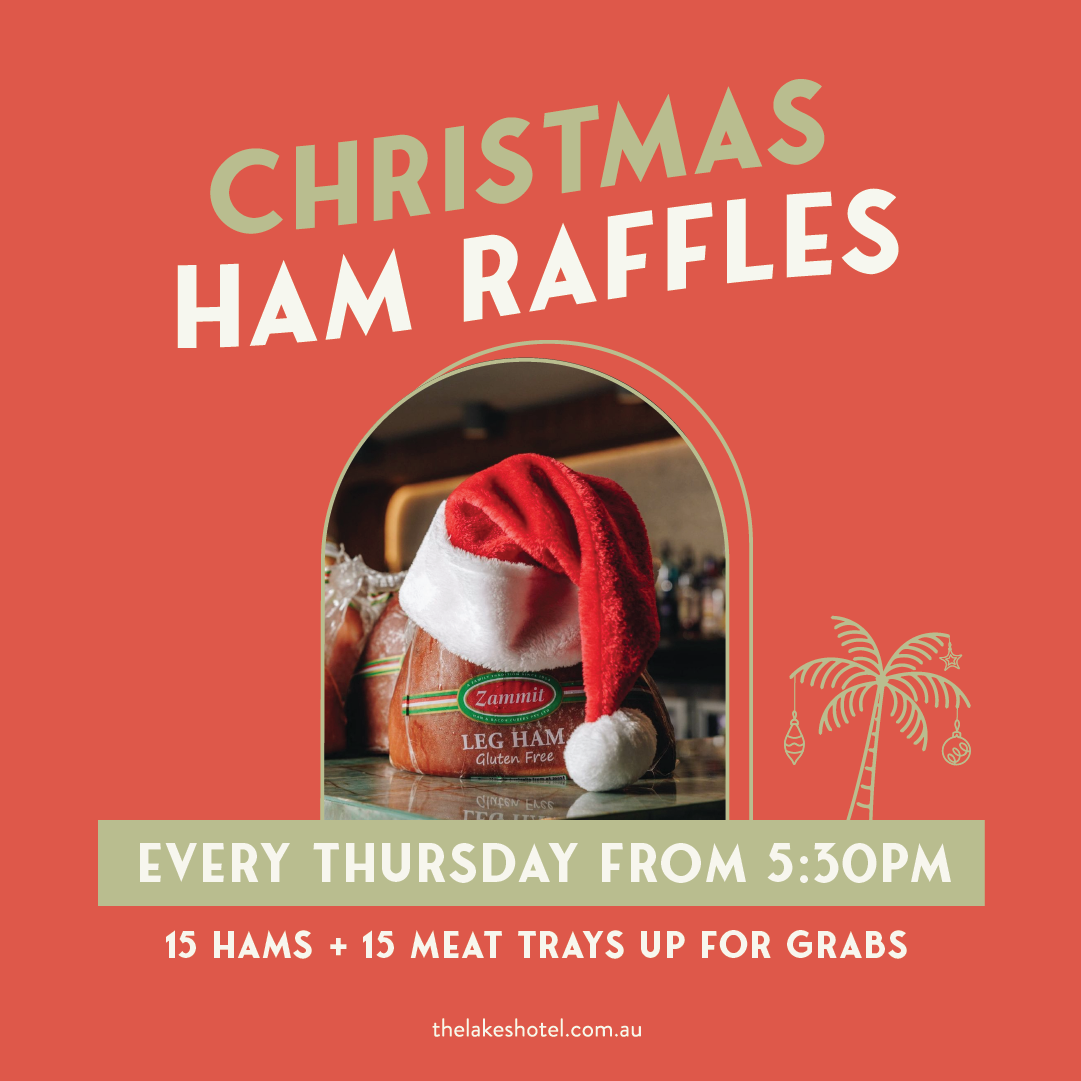 Christmas Ham Raffles — The Lakes Hotel