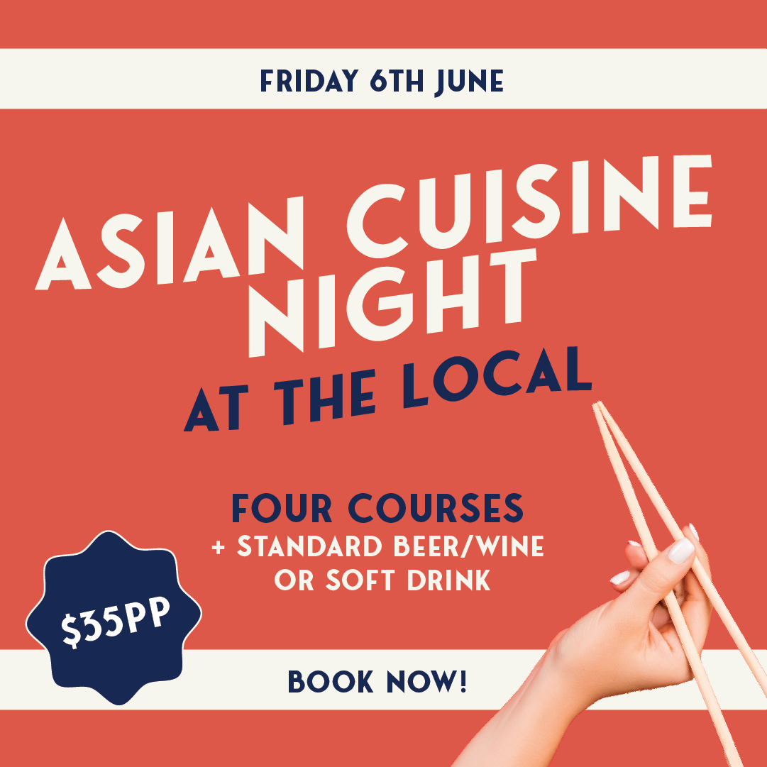 Asian Cuisine Night — The Lakes Hotel