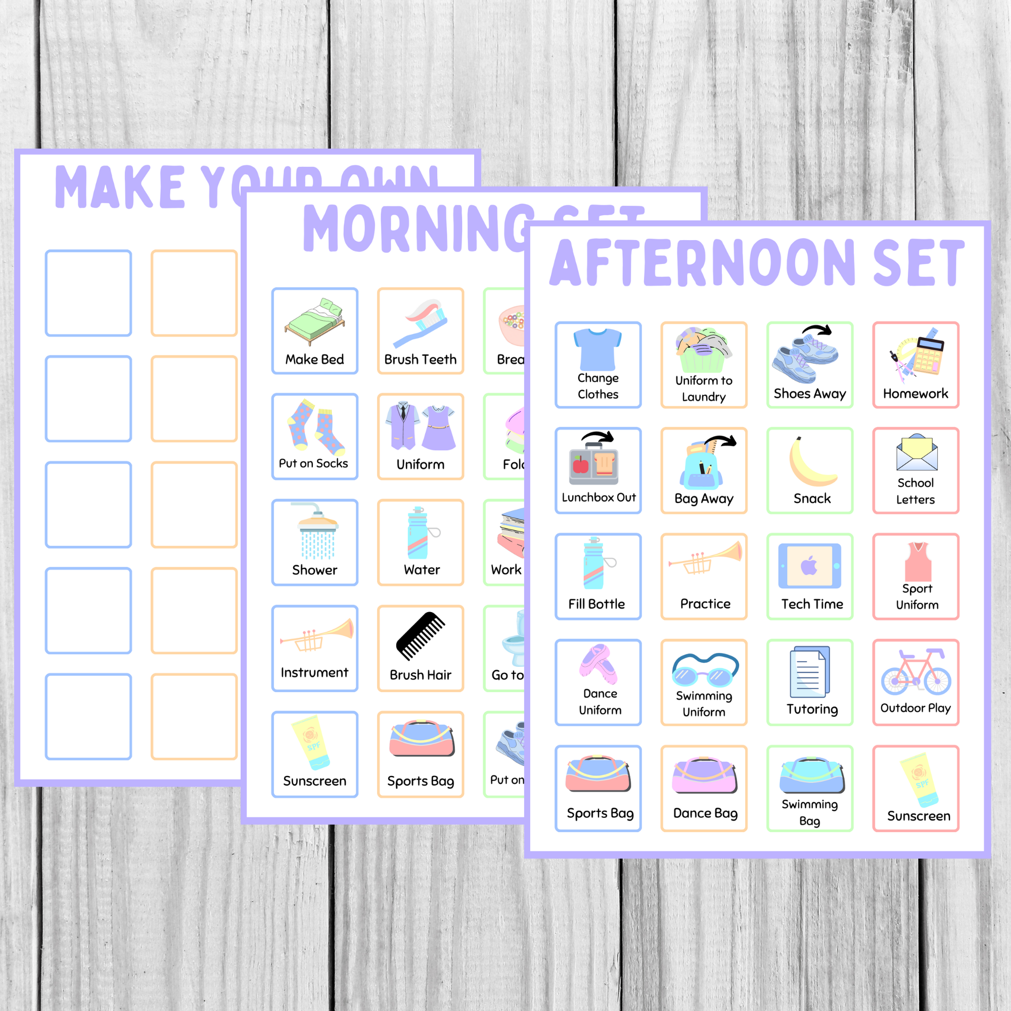 Harry Potter Routine Checklist — Little Legends Co