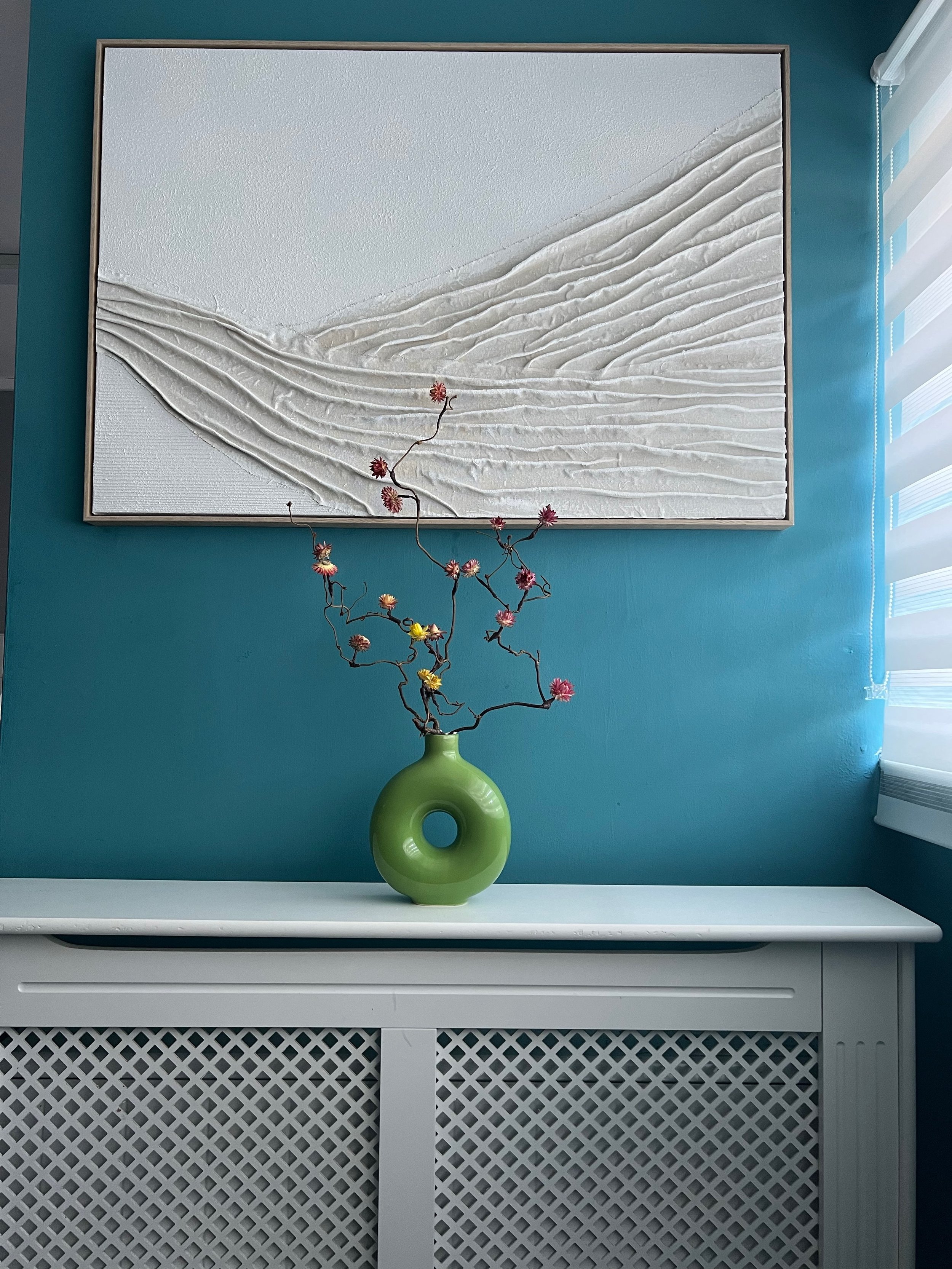 Dried flower meadow box. A beautiful, natural centrepiece. flowers and ...