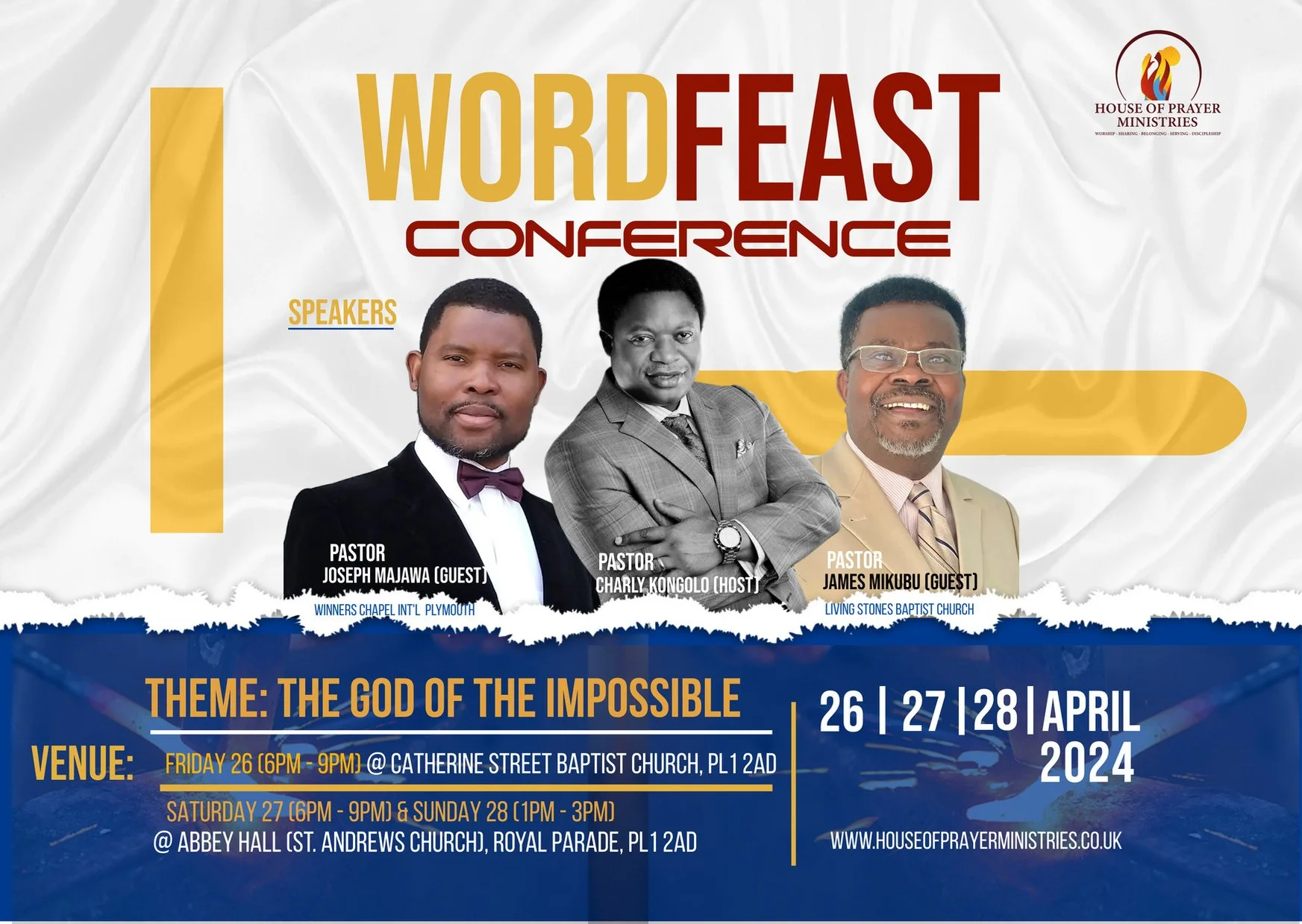 WORDFEAST CONFERENCE 2024 — www.houseofprayerministries.co.uk