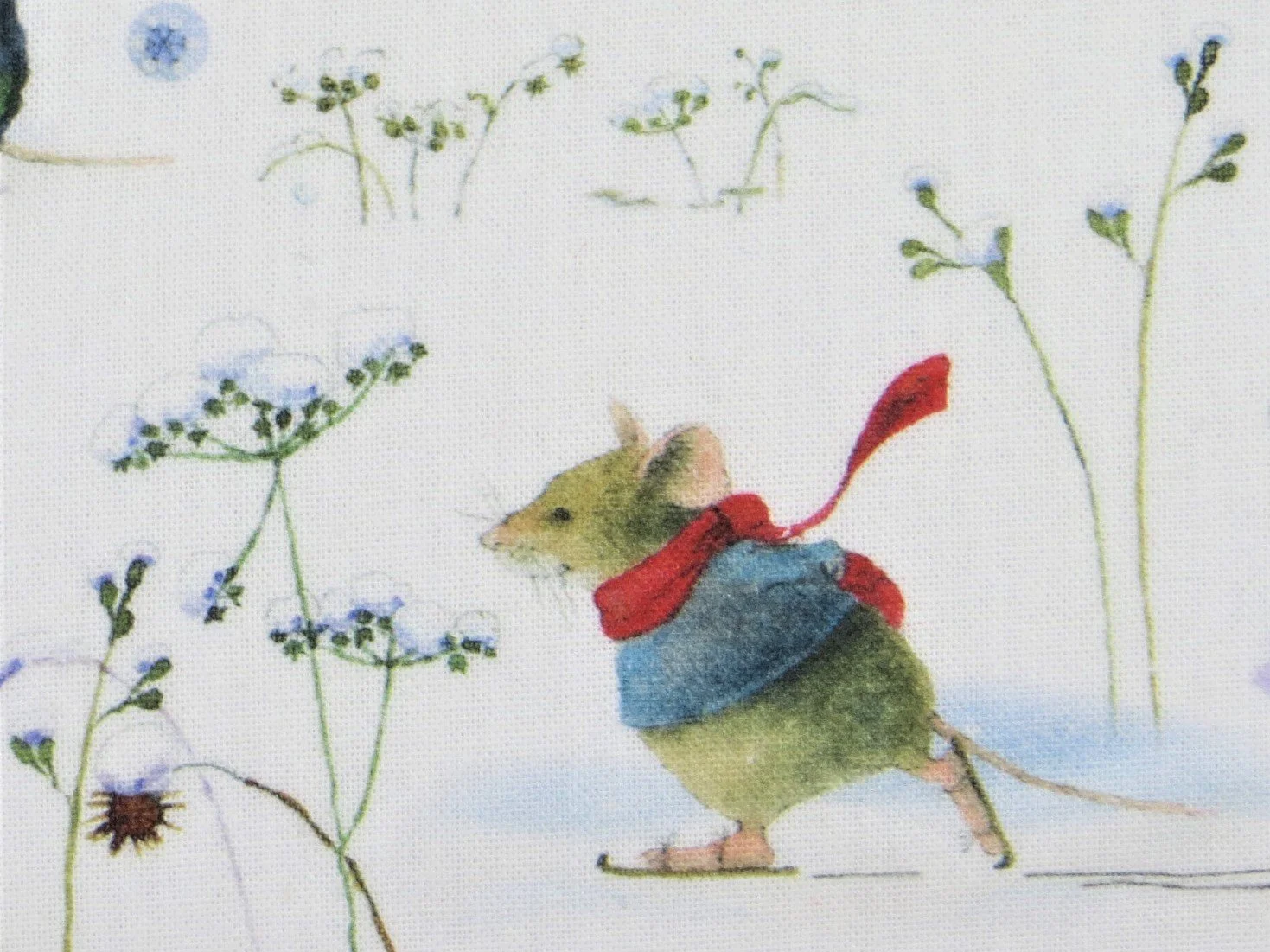 Winter Mice by Acufactum — Elmhirst Fabrics