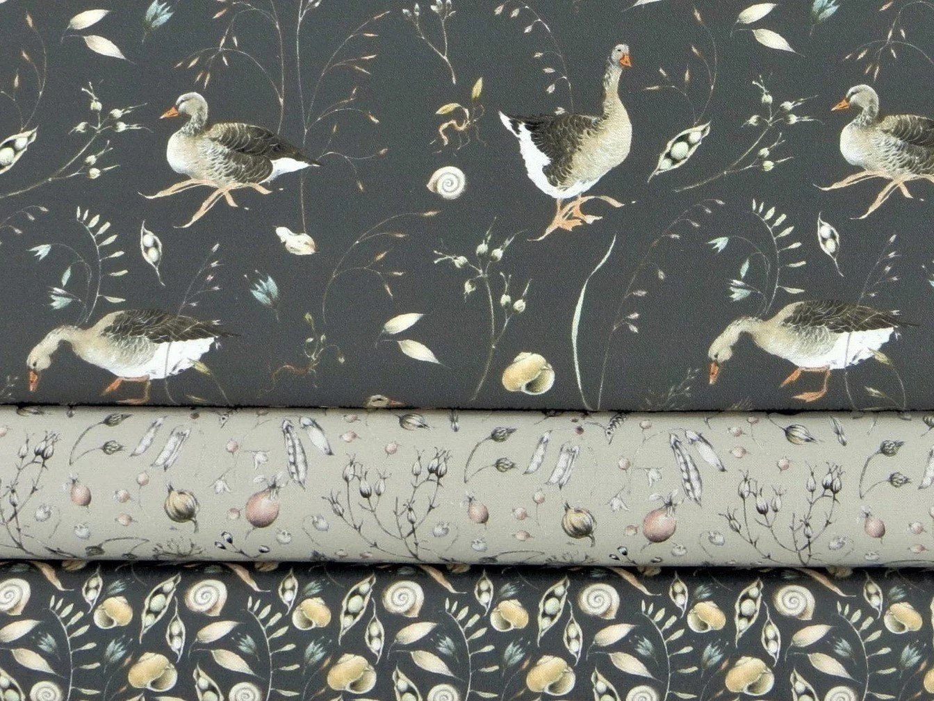 Greylag Geese by Acufactum — Elmhirst Fabrics