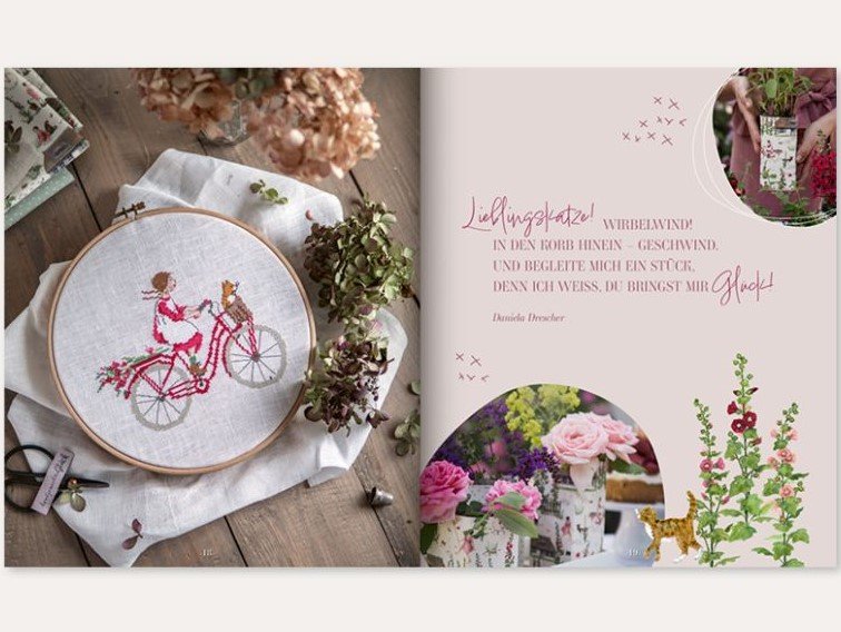 Enchanting Cross Stitch Book of Daniela Drescher illustrations by ...