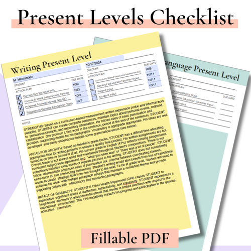 IEP Meeting Checklist | IEP Checklist | Printable Checklist — Jodi Romero