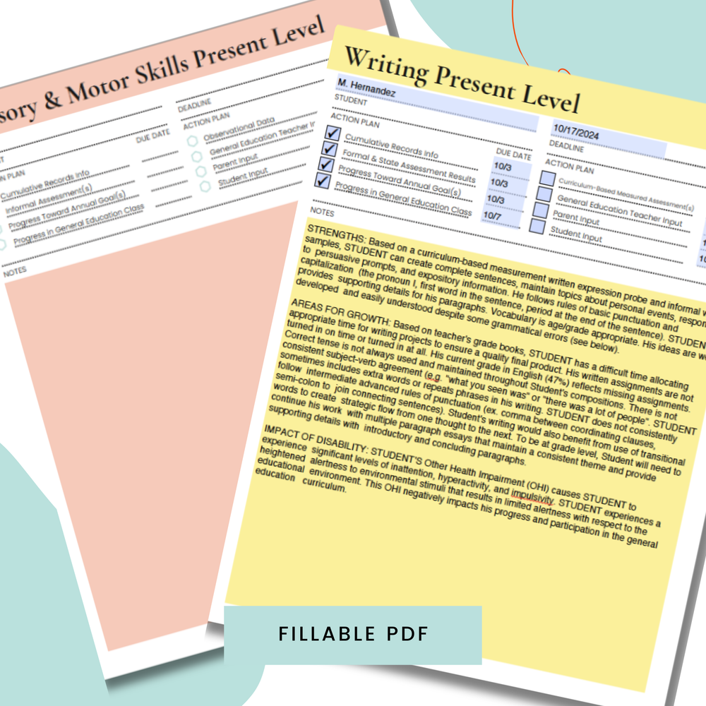 IEP Meeting Checklist | IEP Checklist | Printable Checklist — Jodi Romero