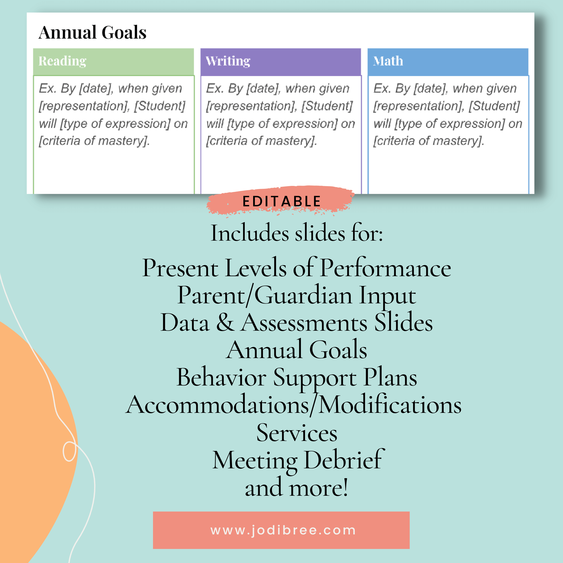How to Use Google Slides for IEP Meetings — Jodi Romero