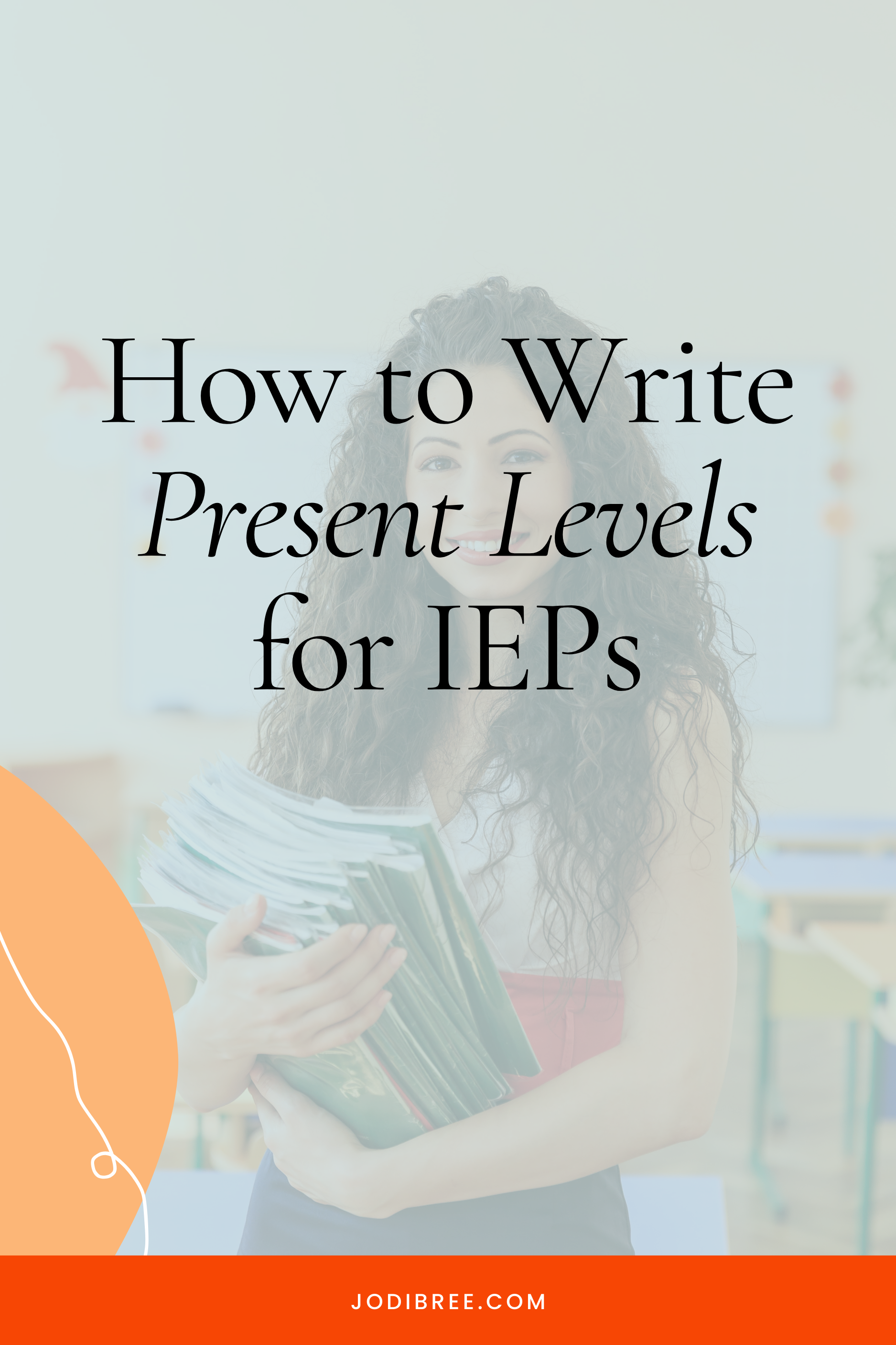 How to Write Present Levels for IEPs — Jodi Romero