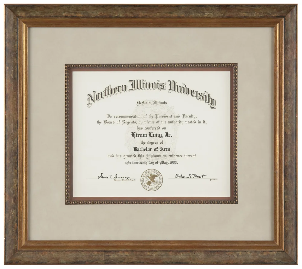Diploma Frames Chicago — Chicago Frame Shop | Custom Picture Framing ...