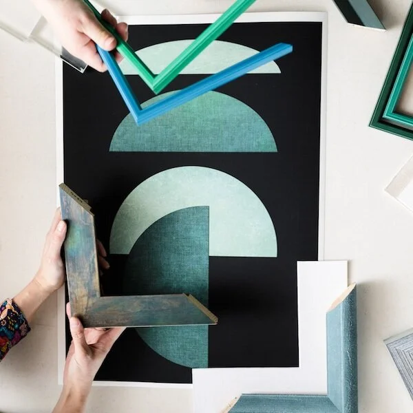 Find Your Perfect Frame: The Midcentury Emerald Moons — Chicago Frame ...