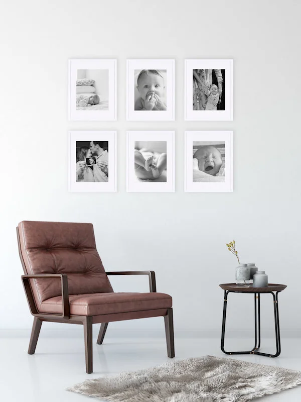 Easy Gallery Wall Packages — Chicago Frame Shop | Custom Picture ...