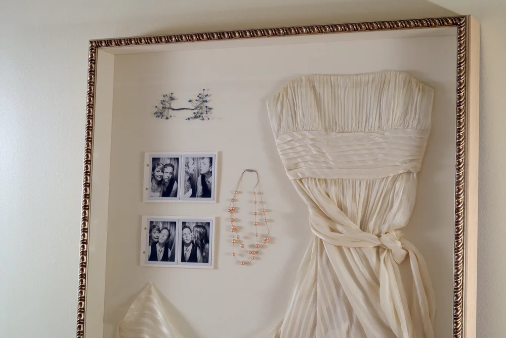 Frame It: The Wedding Dress — Chicago Frame Shop | Custom Picture ...