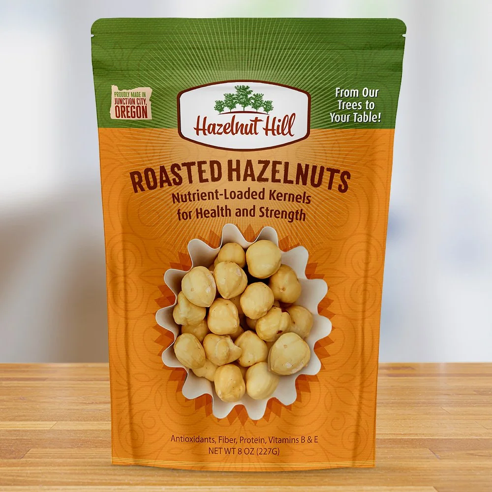 Roasted, Diced Hazelnuts — Hazelnut Hill