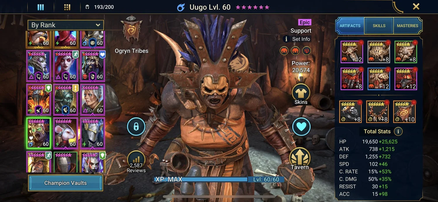 2025 Starter Pack Raid Shadow Legends Based Offer: 2x Legendaries, 1x S ...