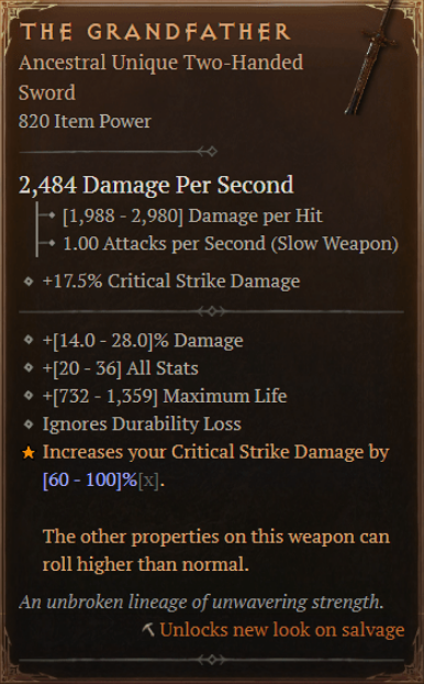 CRAFT your own UNIQUE Items. Uber Uniques can now be salvaged - Massive ...